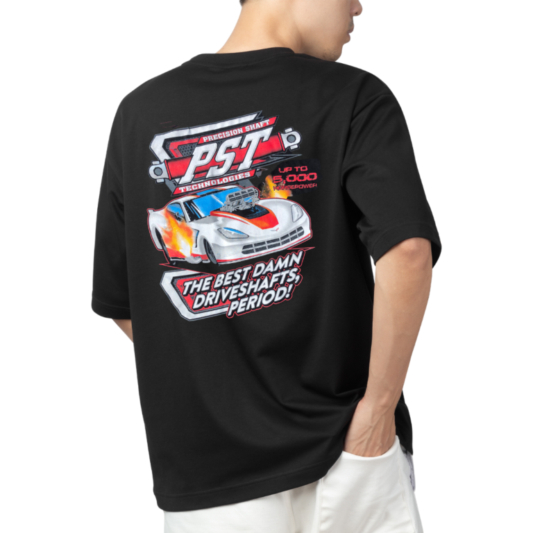 PST Driveshaft T-Shirt - Precision Shaft Technologies Custom Driveshafts